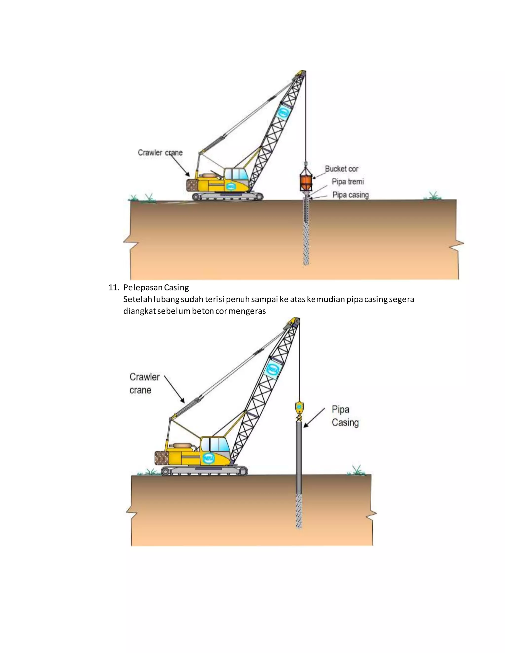 Bab 4 bore pile | DOCX