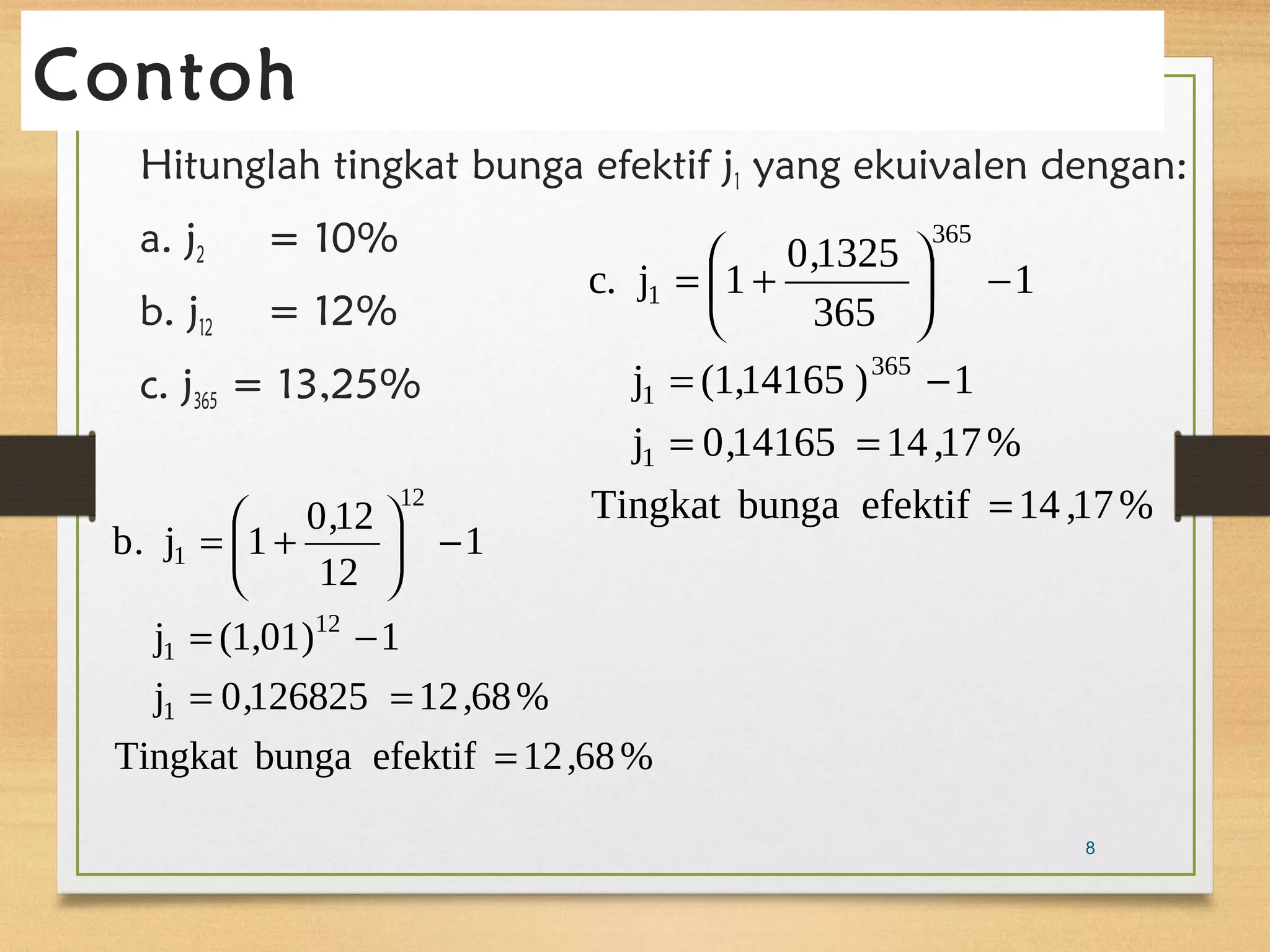 Bab 4 bunga majemuk | PPT