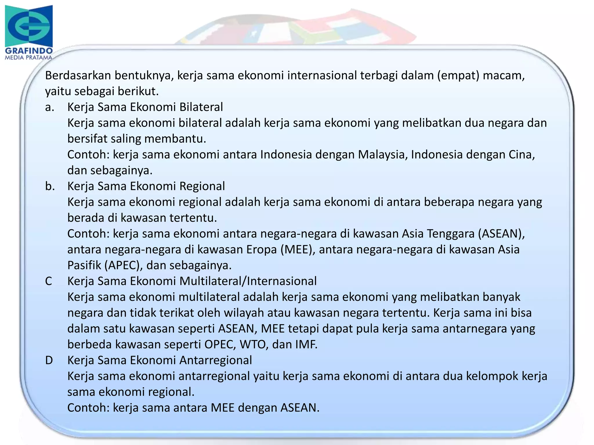 Bab 4 Geo XII KERJASAMA NEGARA MAJU.pptx