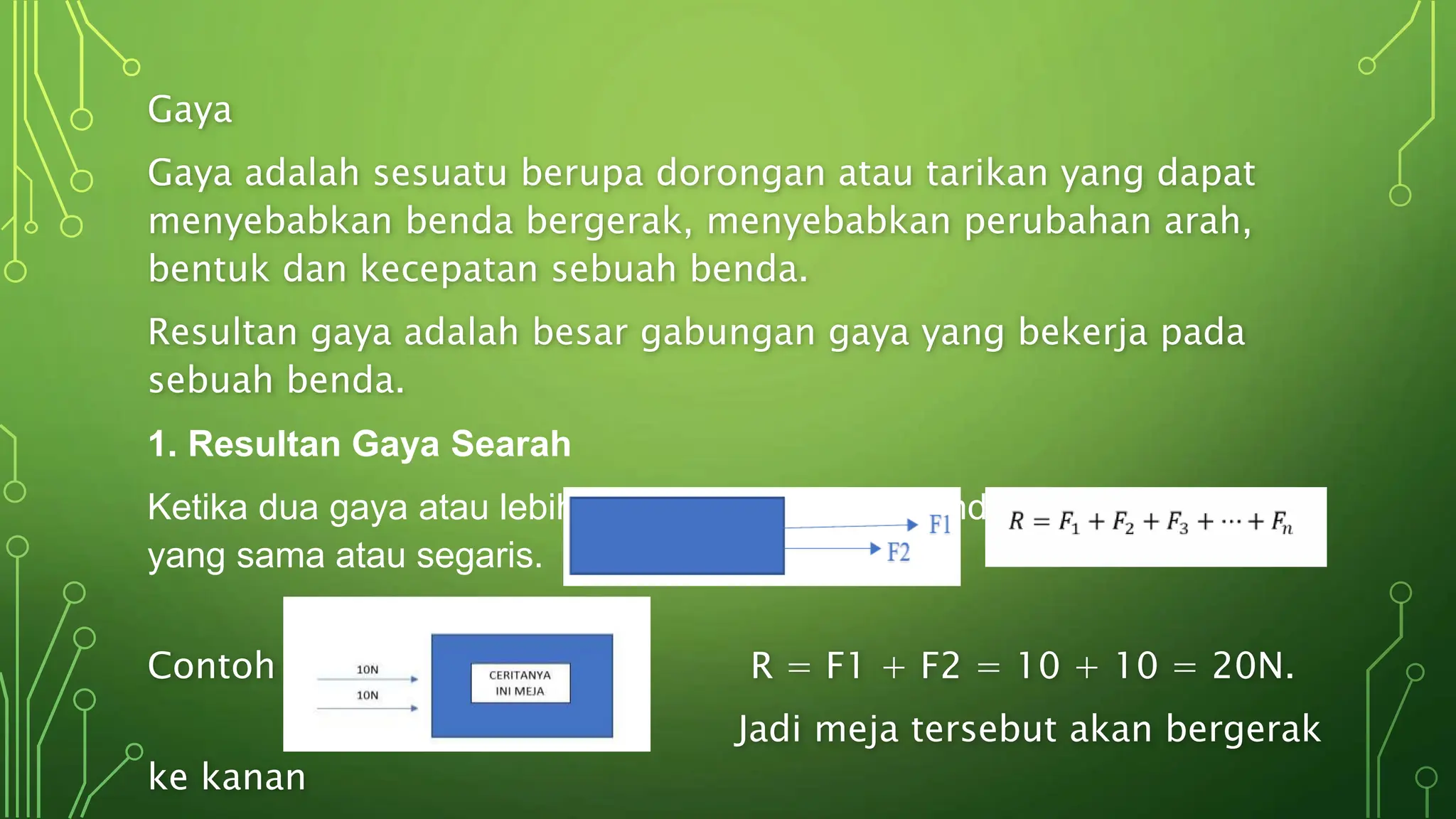 BAB 4 GERAK DAN GAYA KELAS 7 kurikulum merdeka | PPTX