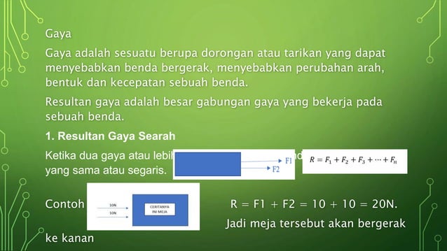 BAB 4 GERAK DAN GAYA KELAS 7 kurikulum merdeka | PPTX