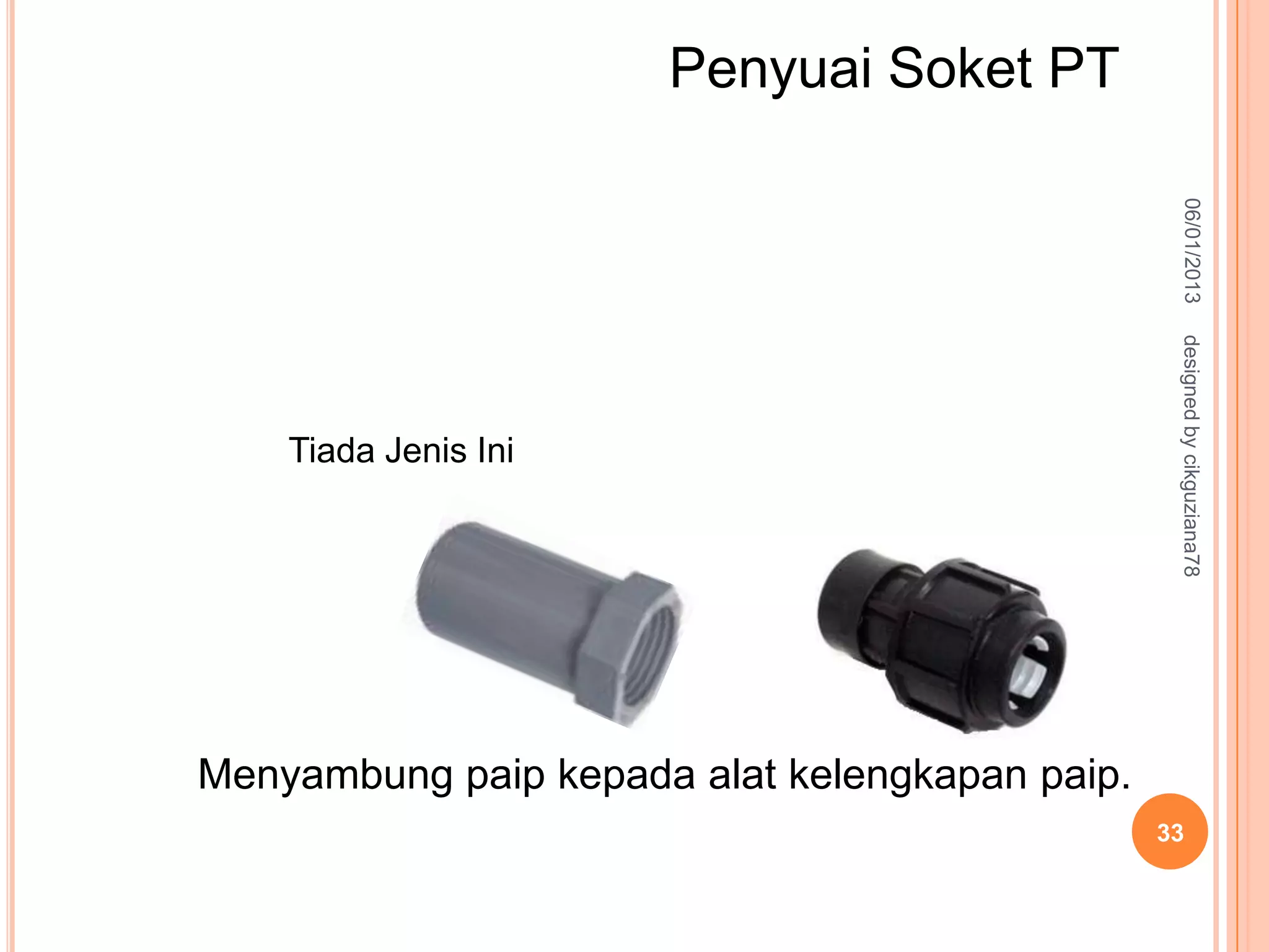 Bab 4 kerja paip ting 1 | PPTX