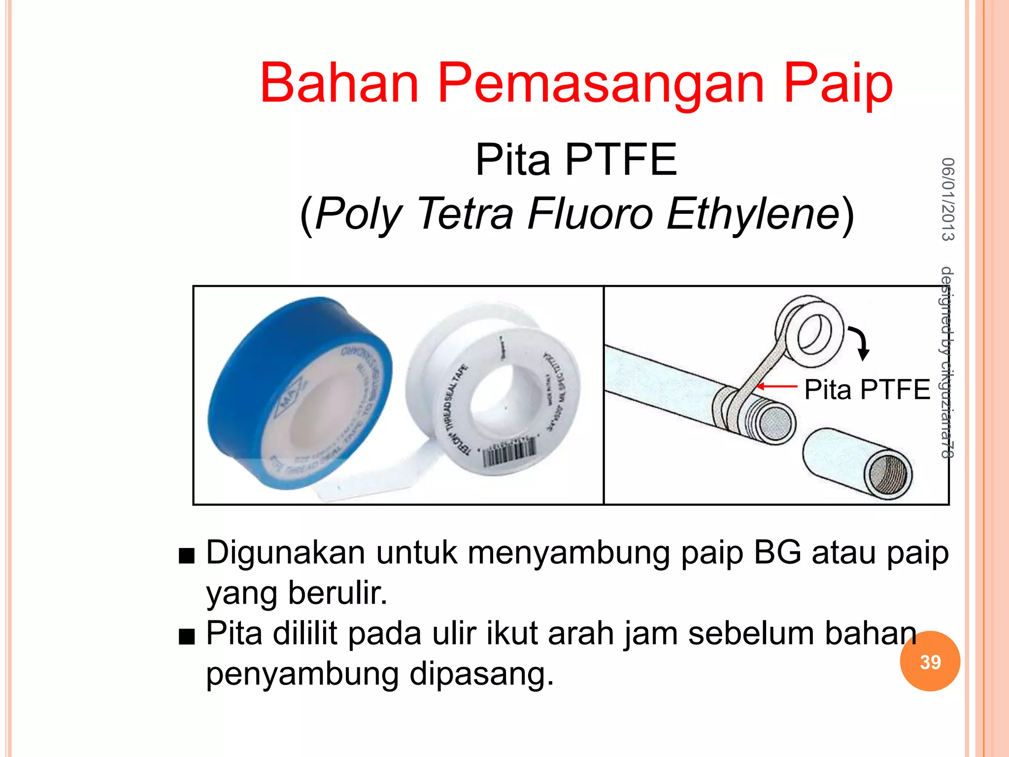 Bab 4 kerja paip ting 1 | PPTX