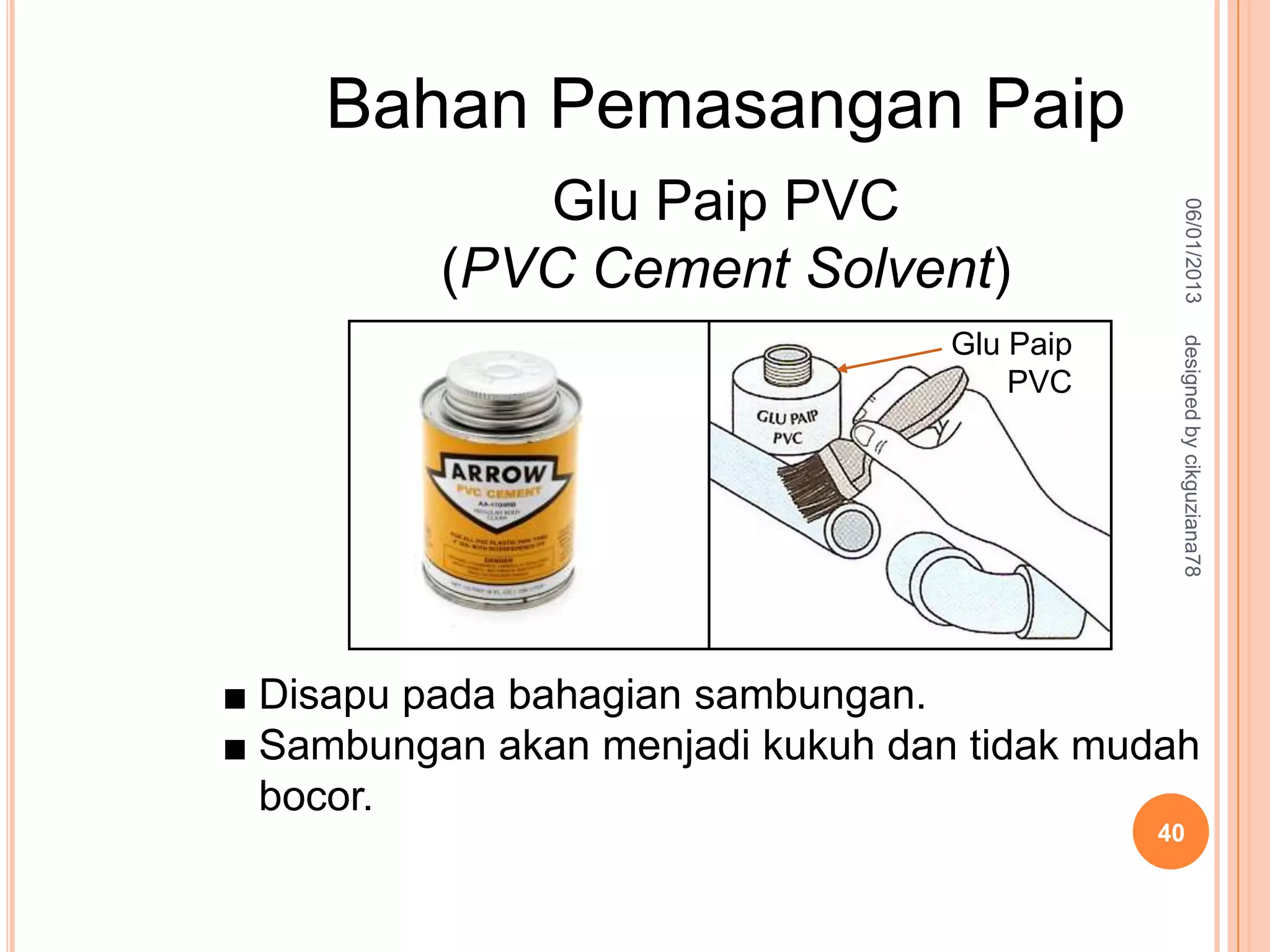 Bab 4 kerja paip ting 1 | PPTX