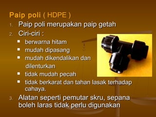 Bab 4 kerja paip | PPT