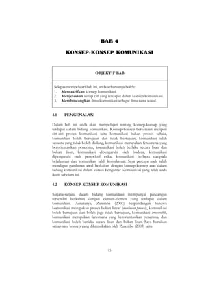 BAB 4 KONSEP-KONSEP KOMUNIKASI YANG WUJU | PDF