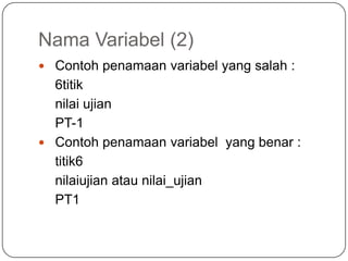 Bab 4 konsep algoritma | PPTX
