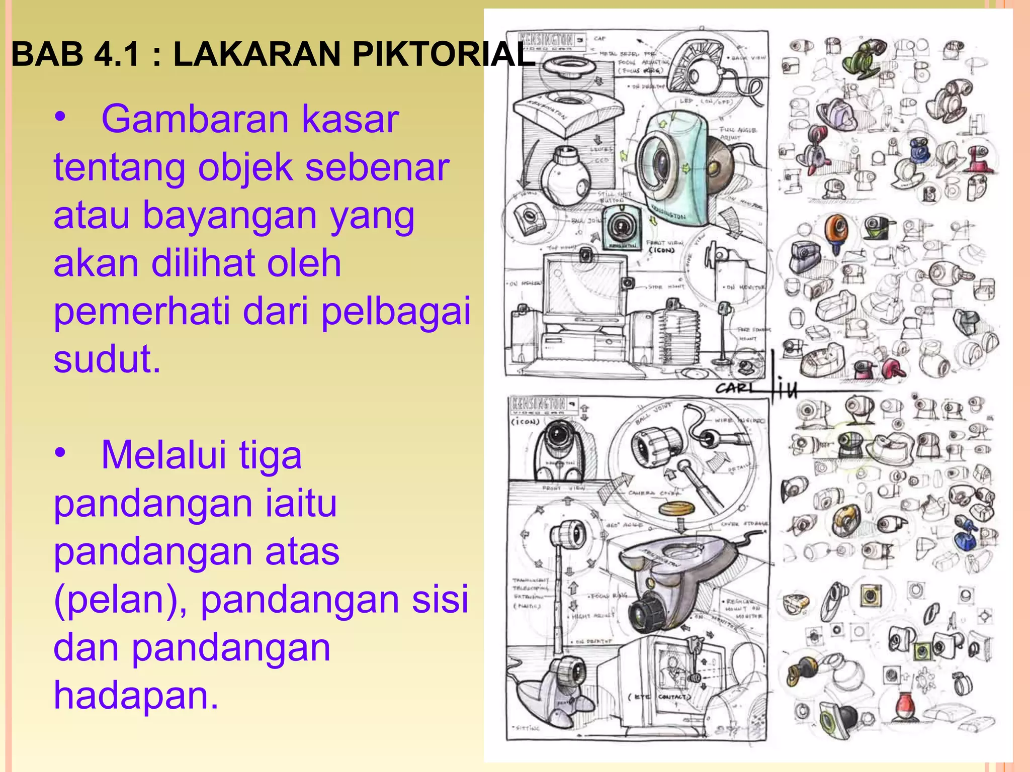 Bab 4 lakaran_piktorial | PPT