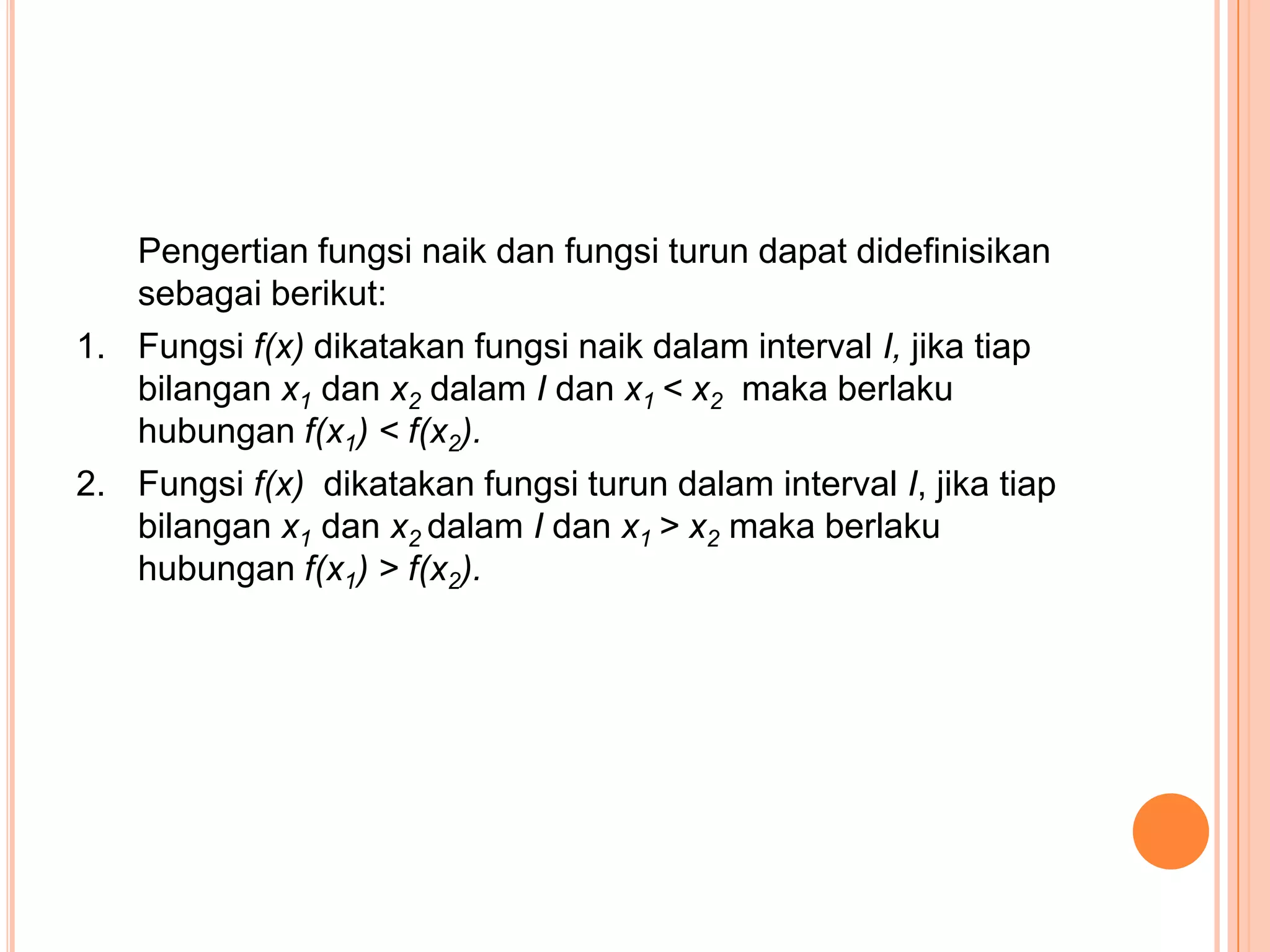 Bab 4 limit & turunan fungsi | PPTX