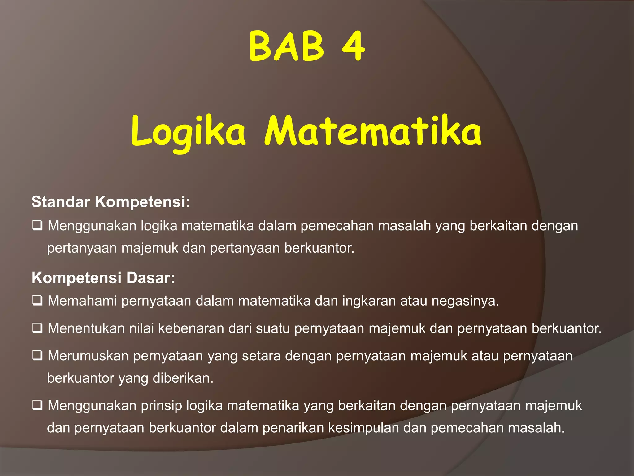 logika matematika | PPTX