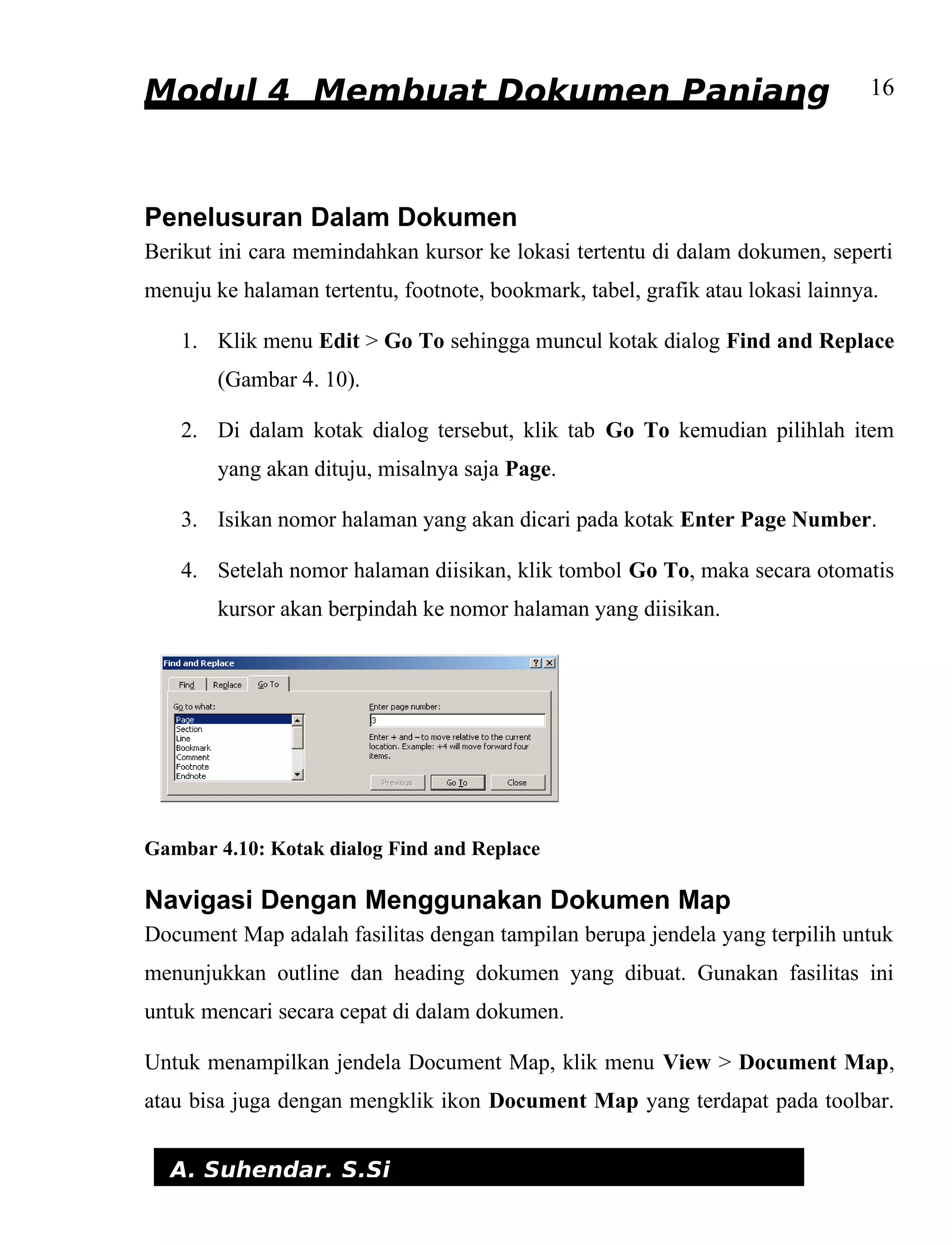 Bab4 membuat dokumen panjang | PDF