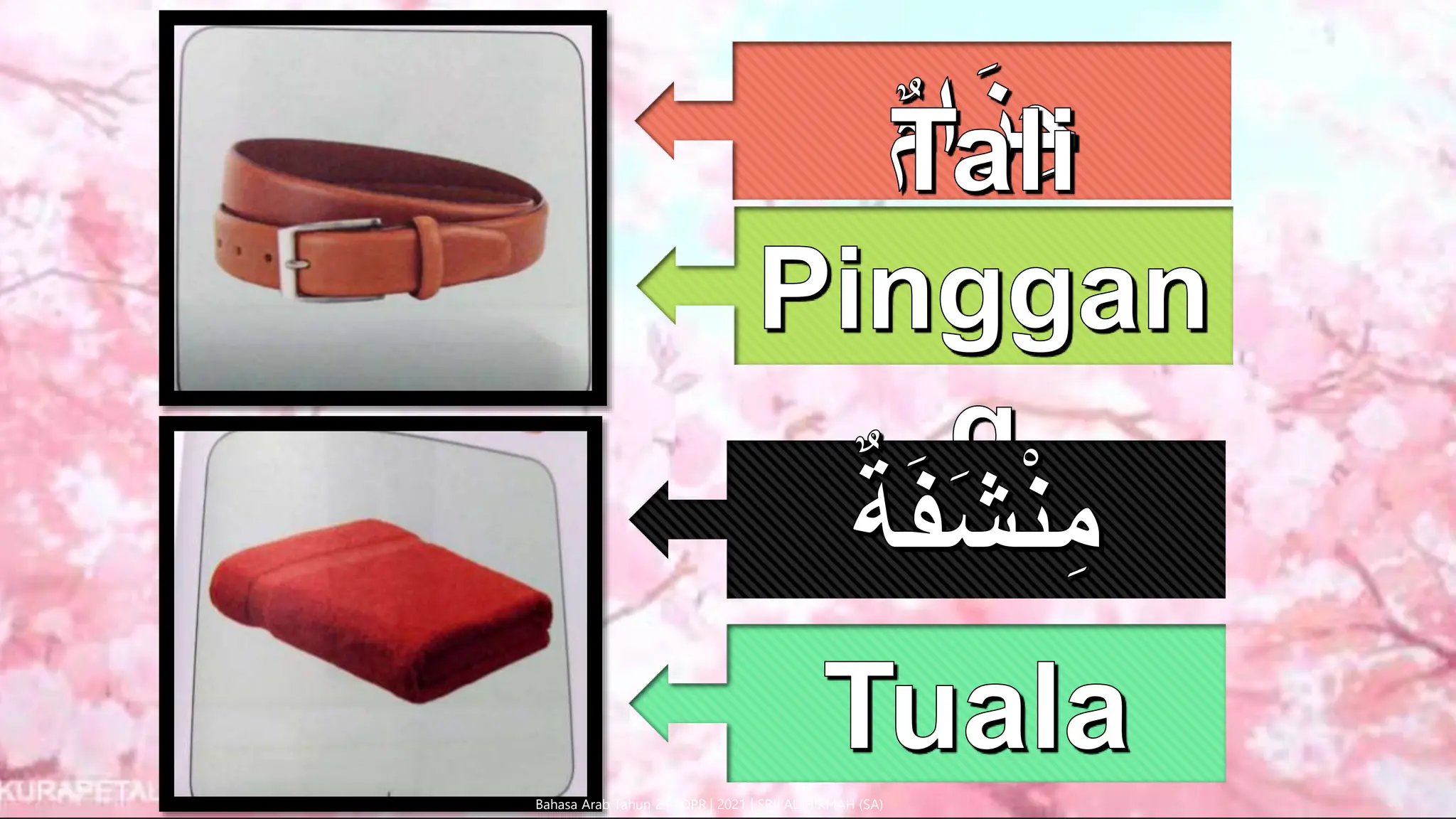 BAHASA ARAB : TOPIK 4 PAKAIAN TAHUN 2 SILIBUS JAIS | PPTX