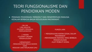 BAB 4 TEORI SOSIOLOGI & PENDIDIKAN MODEN.pptx