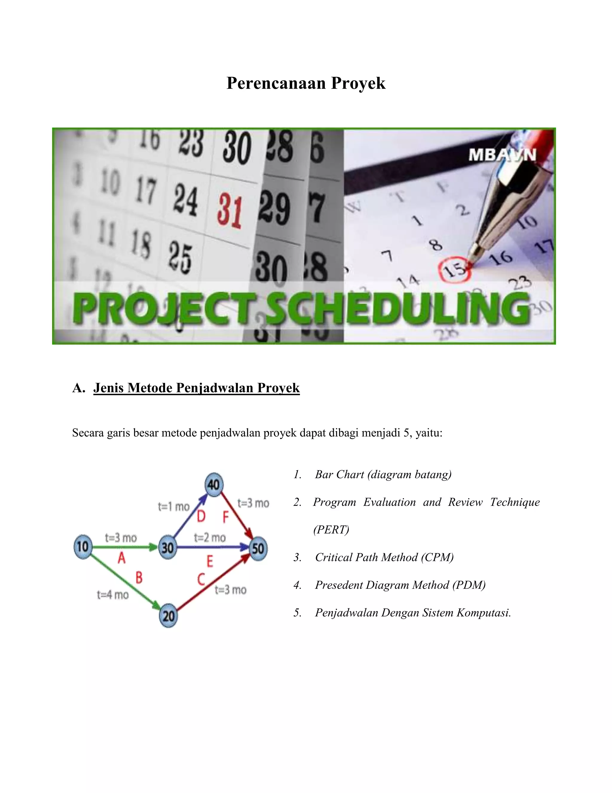 Bab 4 perencanaan proyek | DOCX