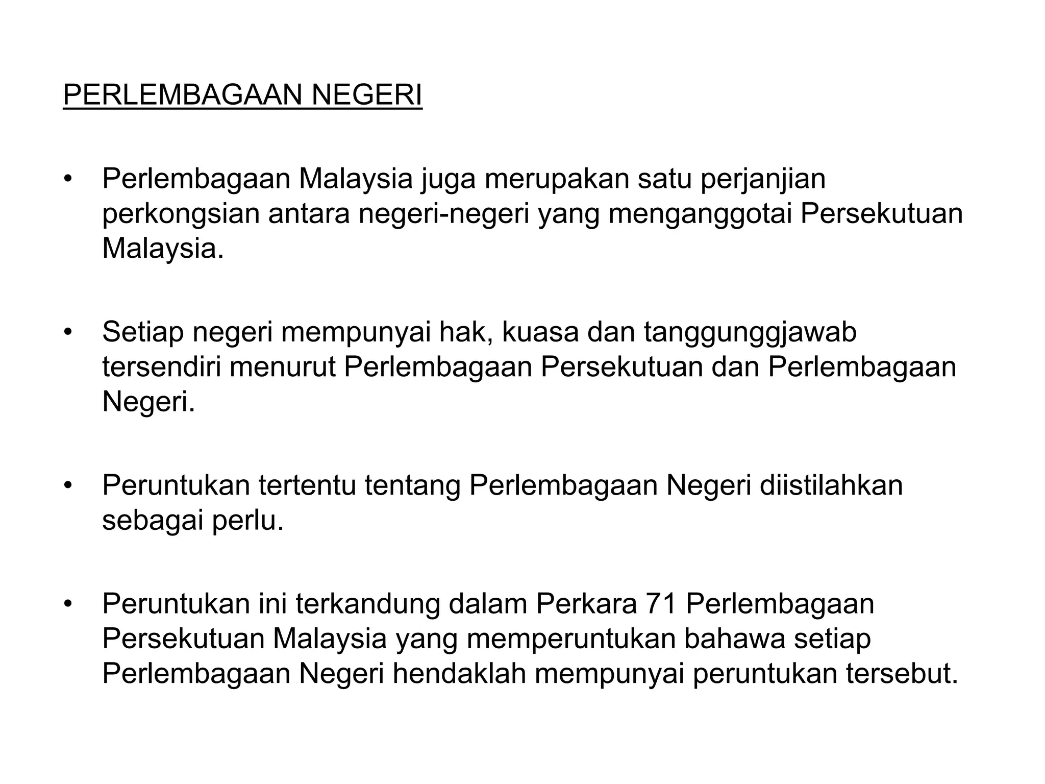Bab 4 perlembagaan malaysia | PPTX