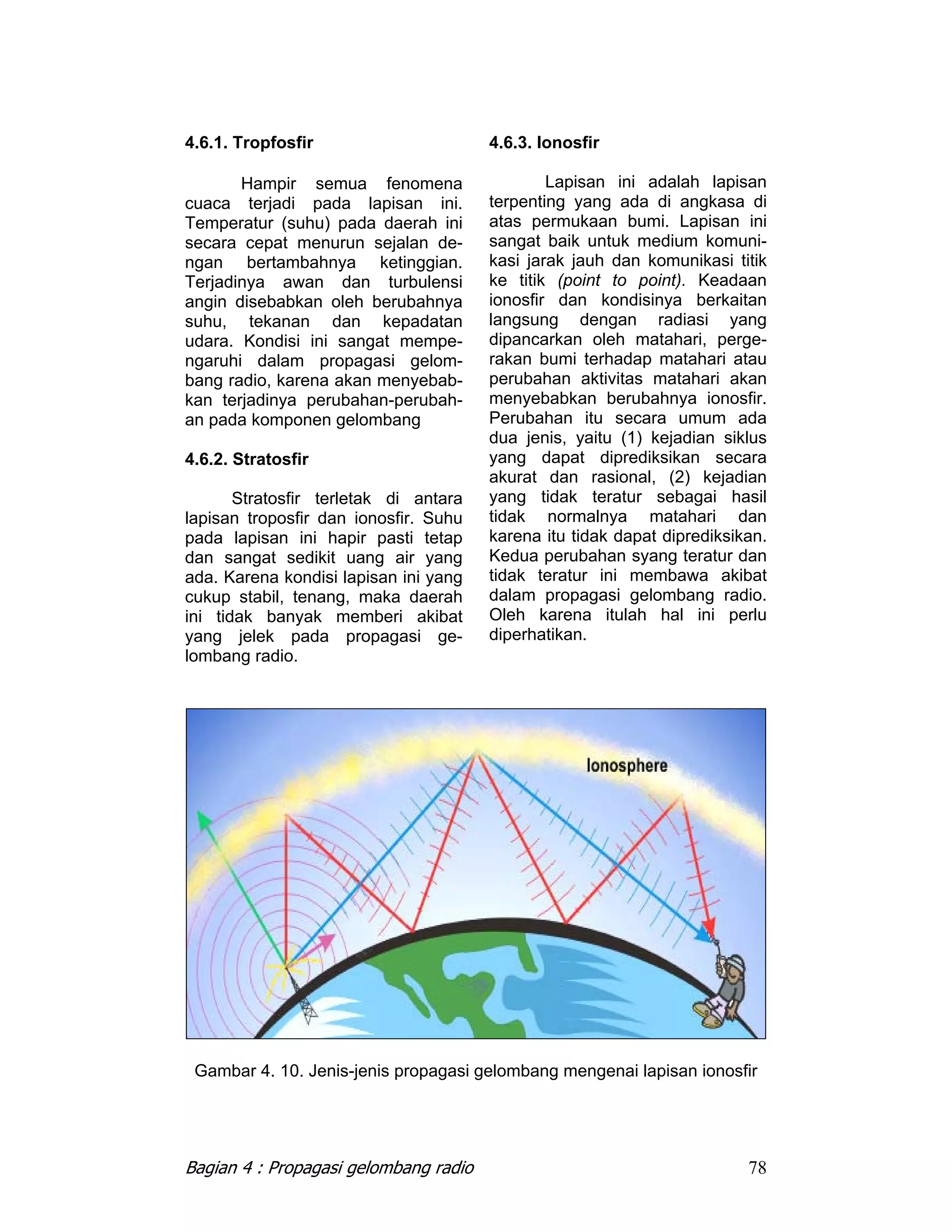 Bab 4 propagasi gelombang radio | PDF