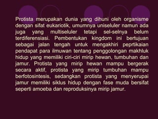 Bab 4 protista | PPT | Free Download