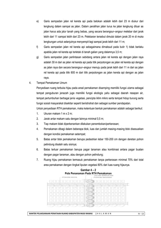 Bab 4 rencana pola ruang | PDF