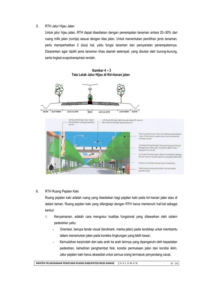 Bab 4 rencana pola ruang | PDF