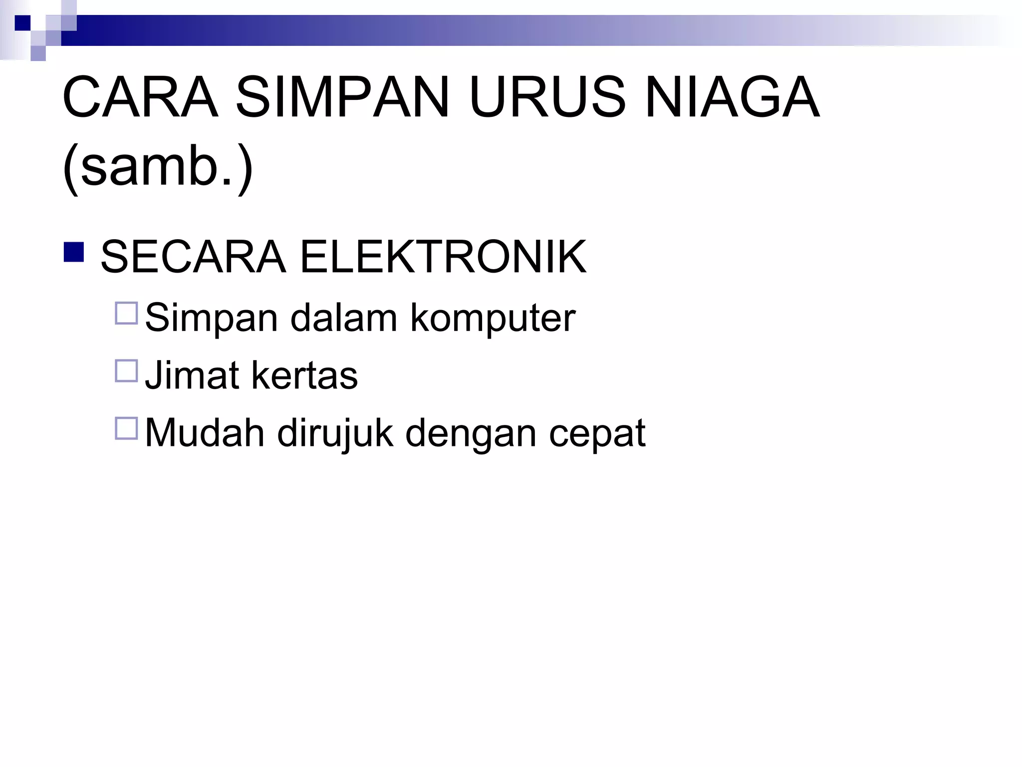 Bab 4 simpan kira | PPT