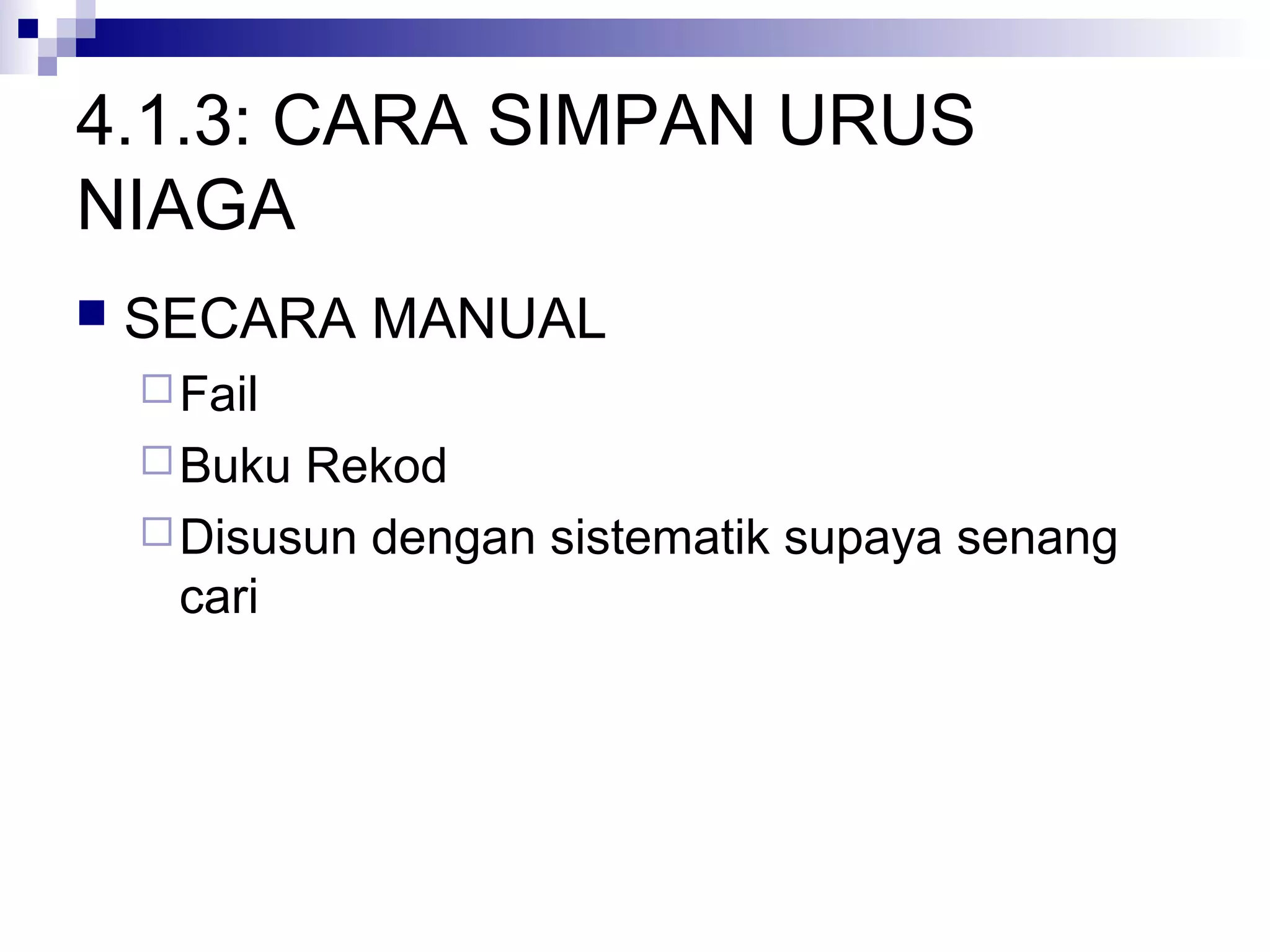 Bab 4 simpan kira | PPT