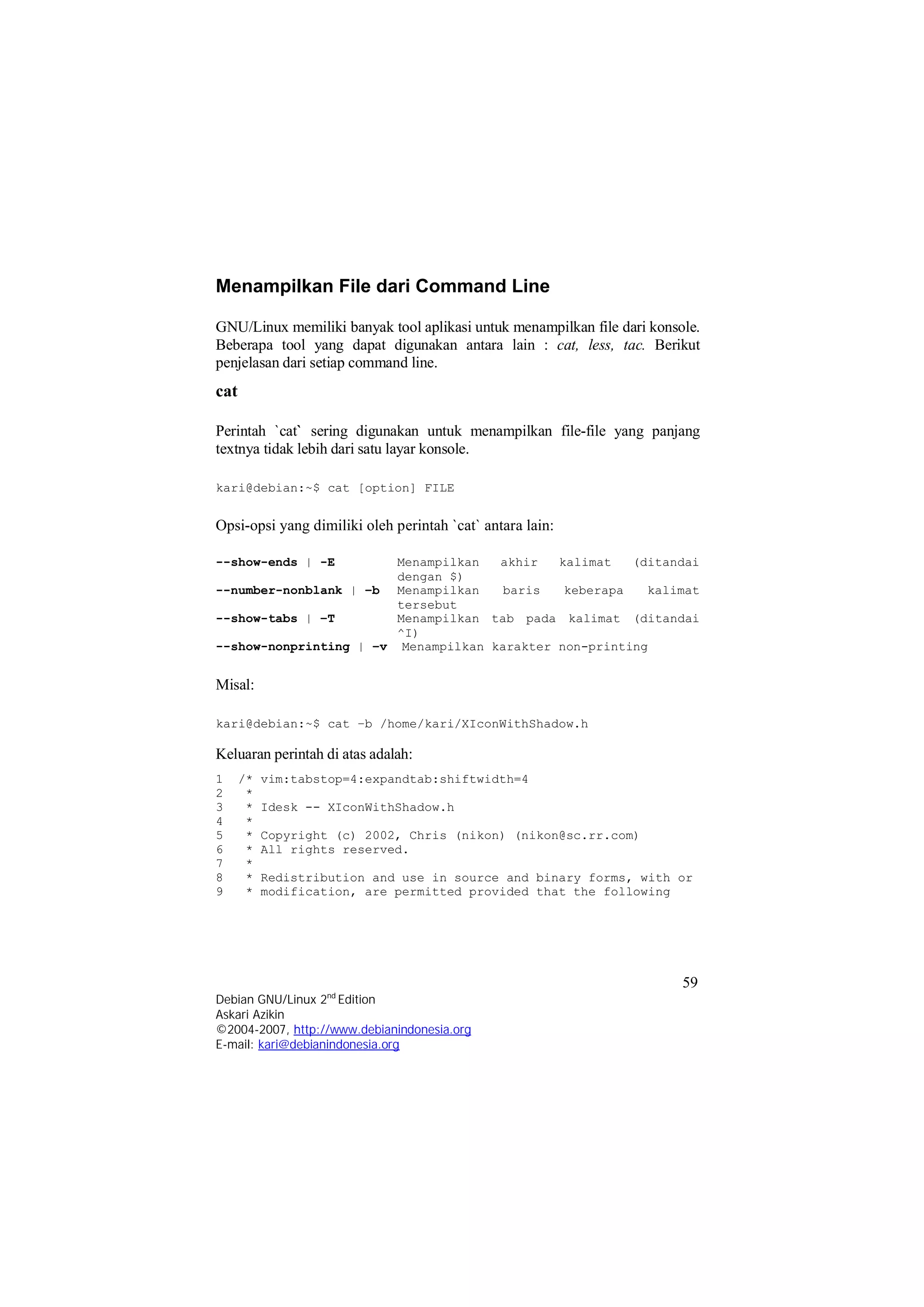 Bab 4 sistem file gnu linux | PDF