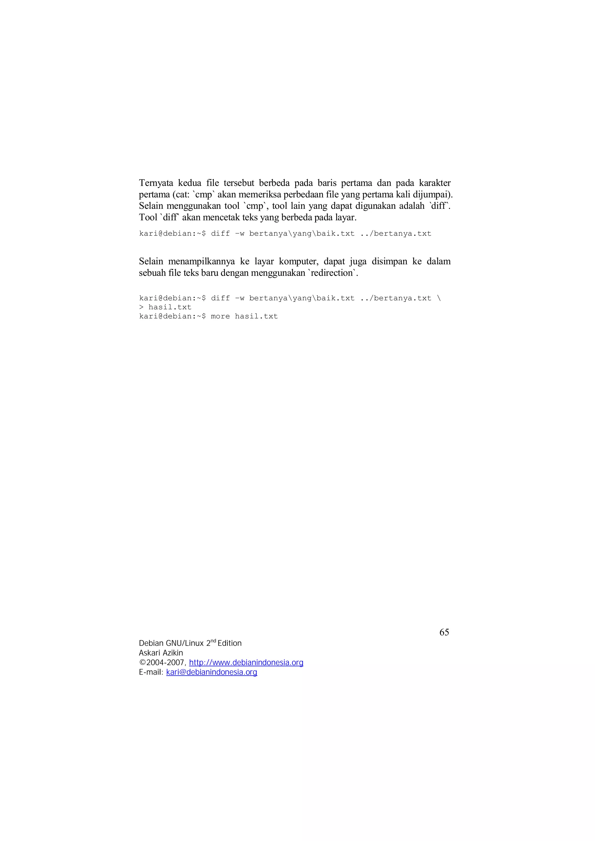 Bab 4 sistem file gnu linux | PDF