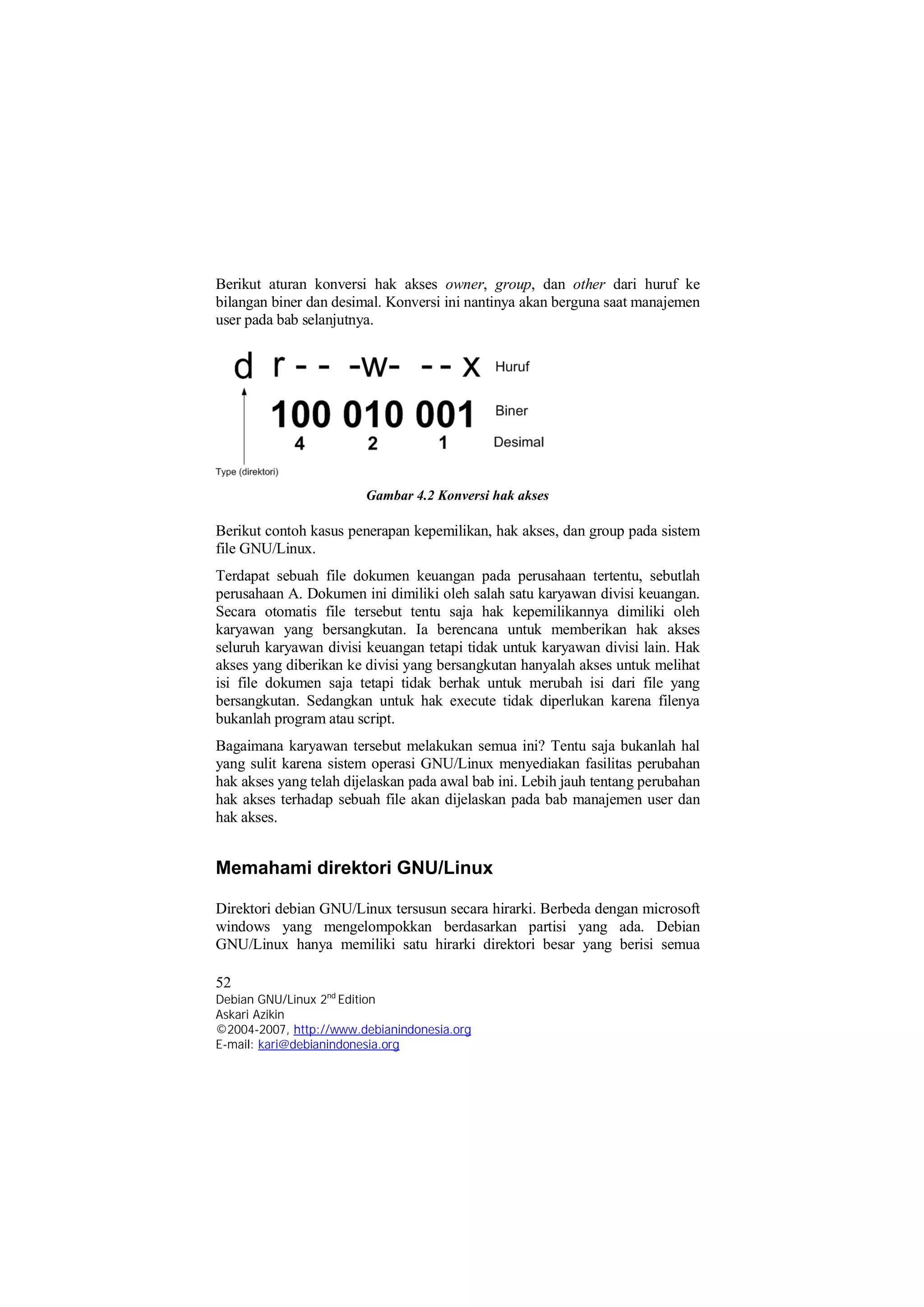 Bab 4 sistem file gnu linux | PDF