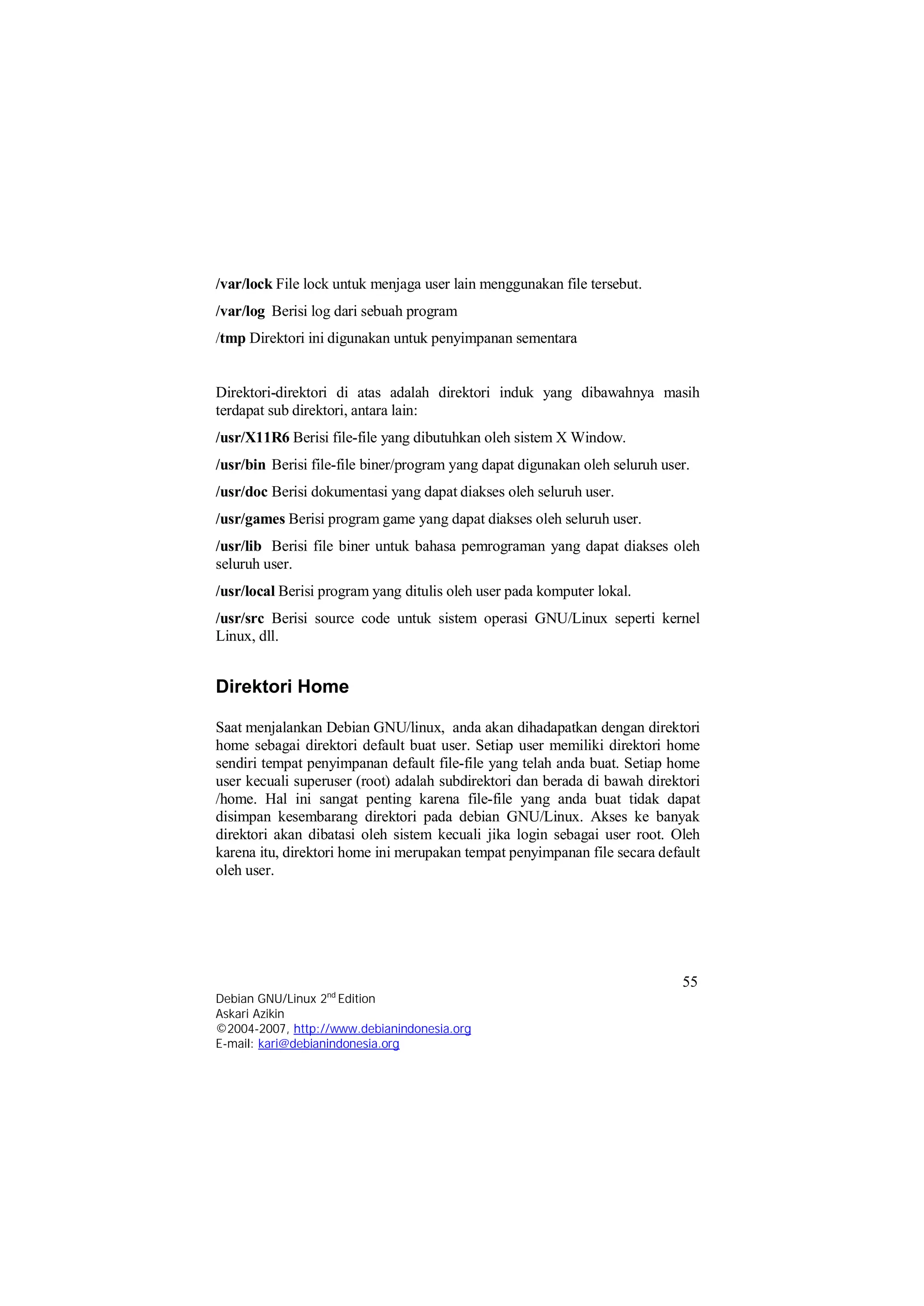 Bab 4 sistem file gnu linux | PDF