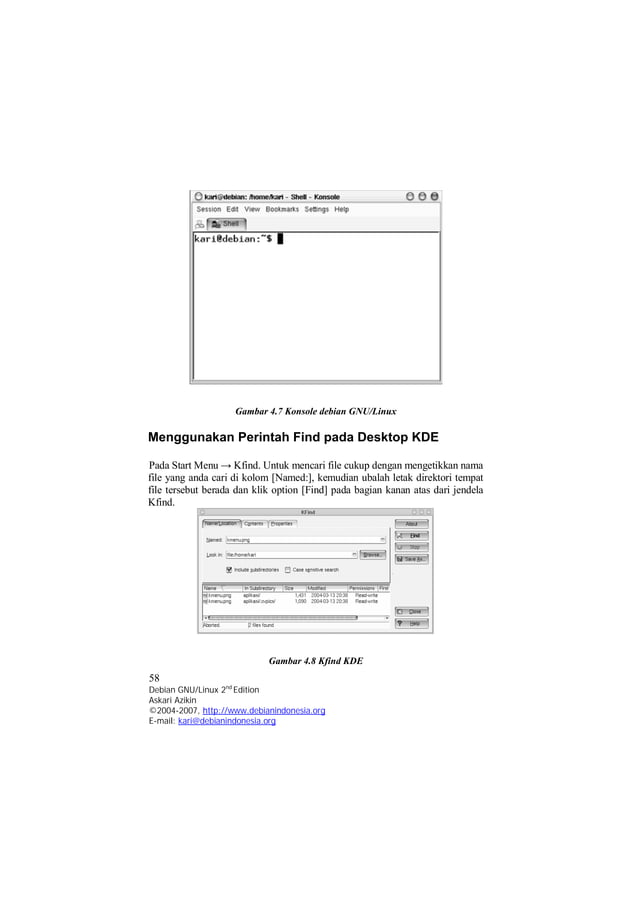 Bab 4 sistem file gnu linux | PDF