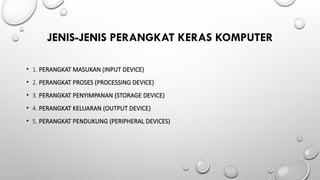 BAB 4 SISTEM KOMPUTER 2024 merdeka belajar | PPTX