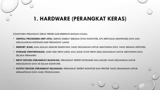 BAB 4 SISTEM KOMPUTER 2024 merdeka belajar | PPTX