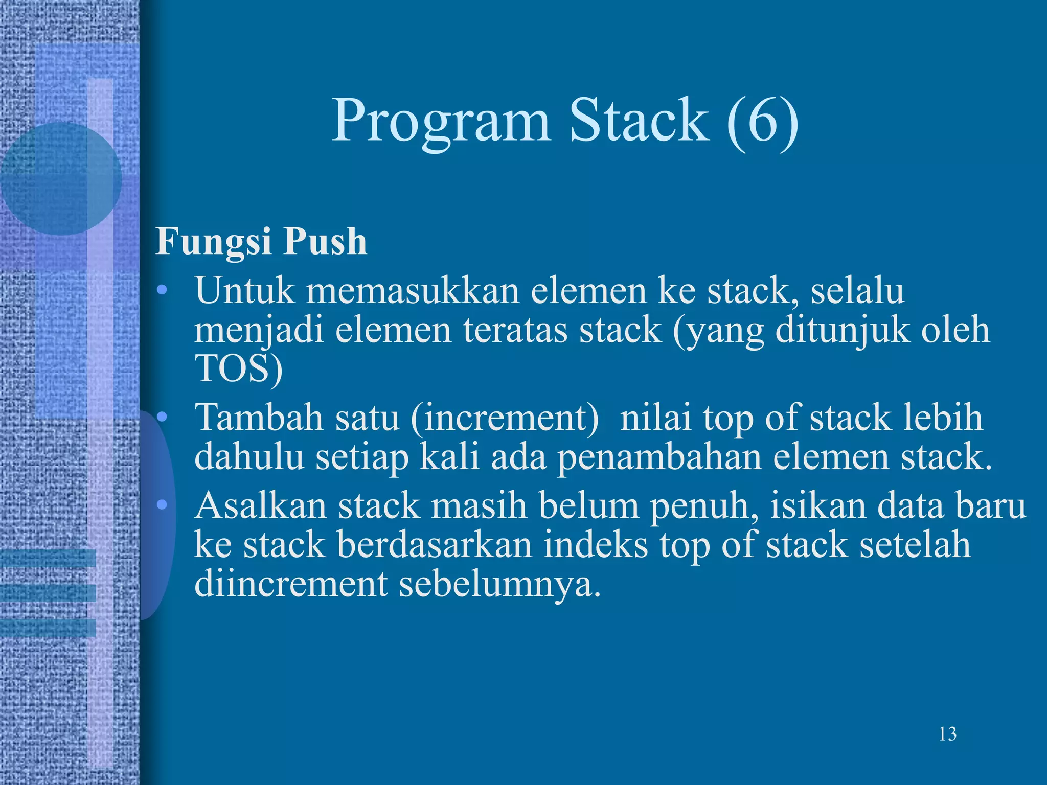 Bab 4 stack (tumpukan) | PPT
