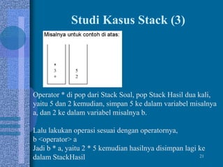 Bab 4 stack (tumpukan) | PPT