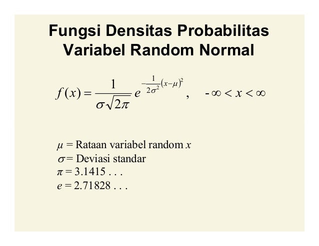 15+ Contoh Soal Fungsi Peluang Variabel Acak Berdistribusi Normal ...