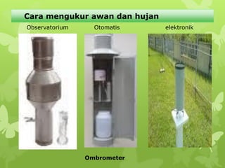 Bab 5. awan, hujan, angin dan pengaruhnya terhadap tanaman | PDF
