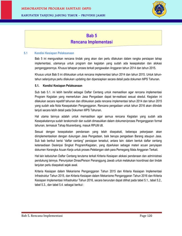 Bab 5. rencana implementasi | DOC