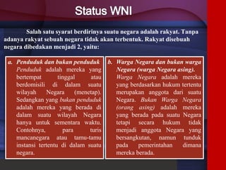 Warga Negara dan Pewarganegaraan | PPTX