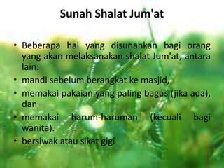 Bab 5 shalat jumat | PPTX