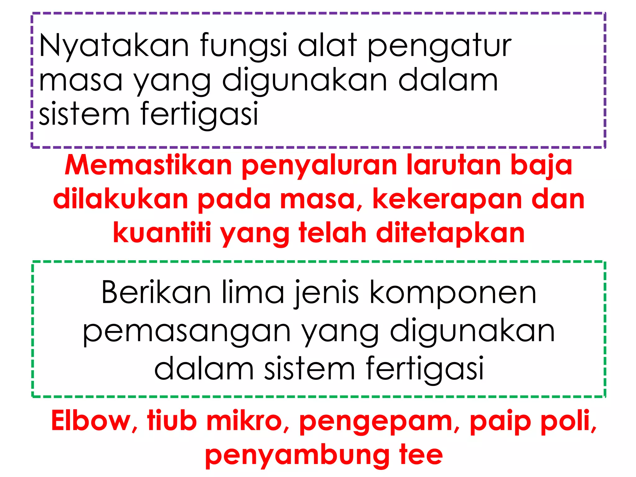 Reka Bentuk Fertigasi | PDF