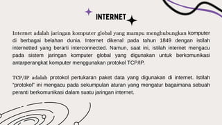 Bab 5 Jaringan Komputer dan Internet | PPTX