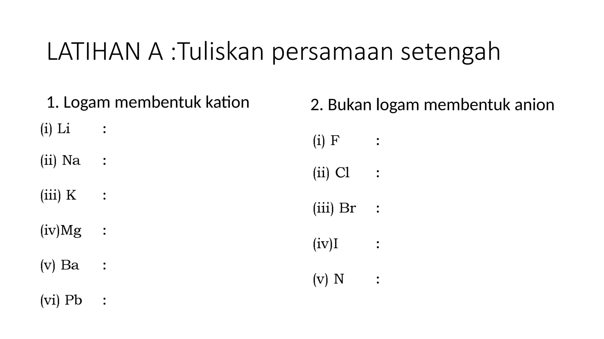 Bab 5.1 Asas Pembentukan Sebatian kimiA t4 | PPTX