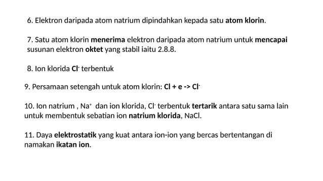 Bab 5.1 Asas Pembentukan Sebatian kimiA t4 | PPTX