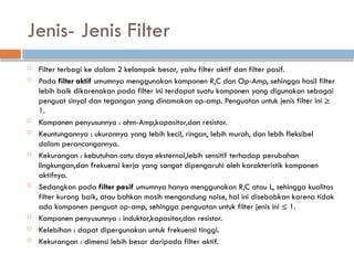 bab 5- FILTER AKTIF penjelasan kuliah elektronika dasar.pptx