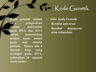 Bab 5 hereditas manusia - Kelas 3 SMA | PPT