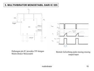 Bab5 multivibrator | PDF