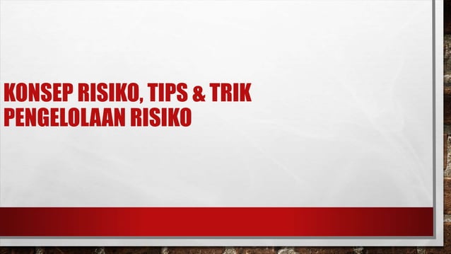 Bab 5 - Pengambilan Resiko.ppt