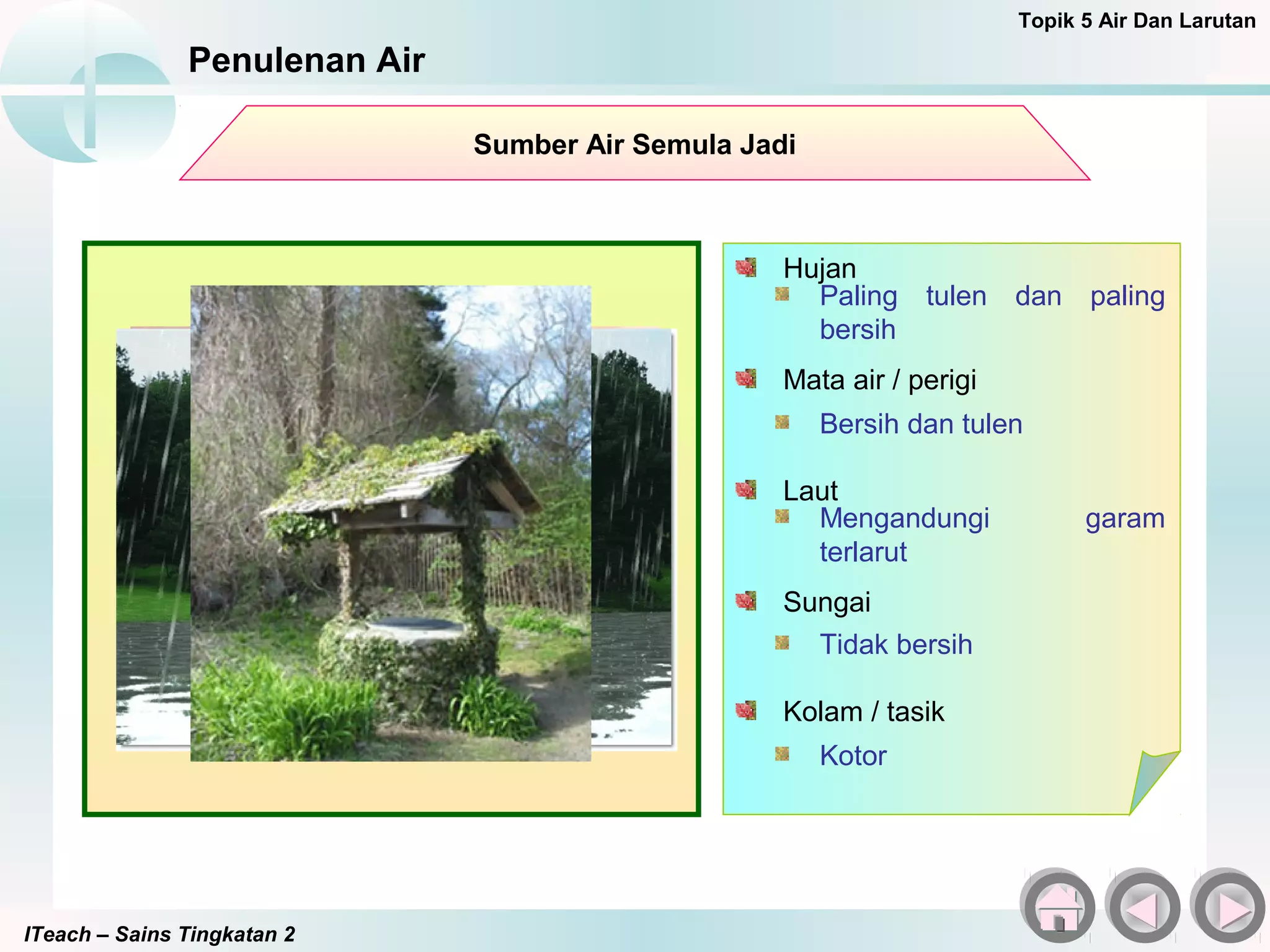 Bab 5 Air dan Larutan | PPT