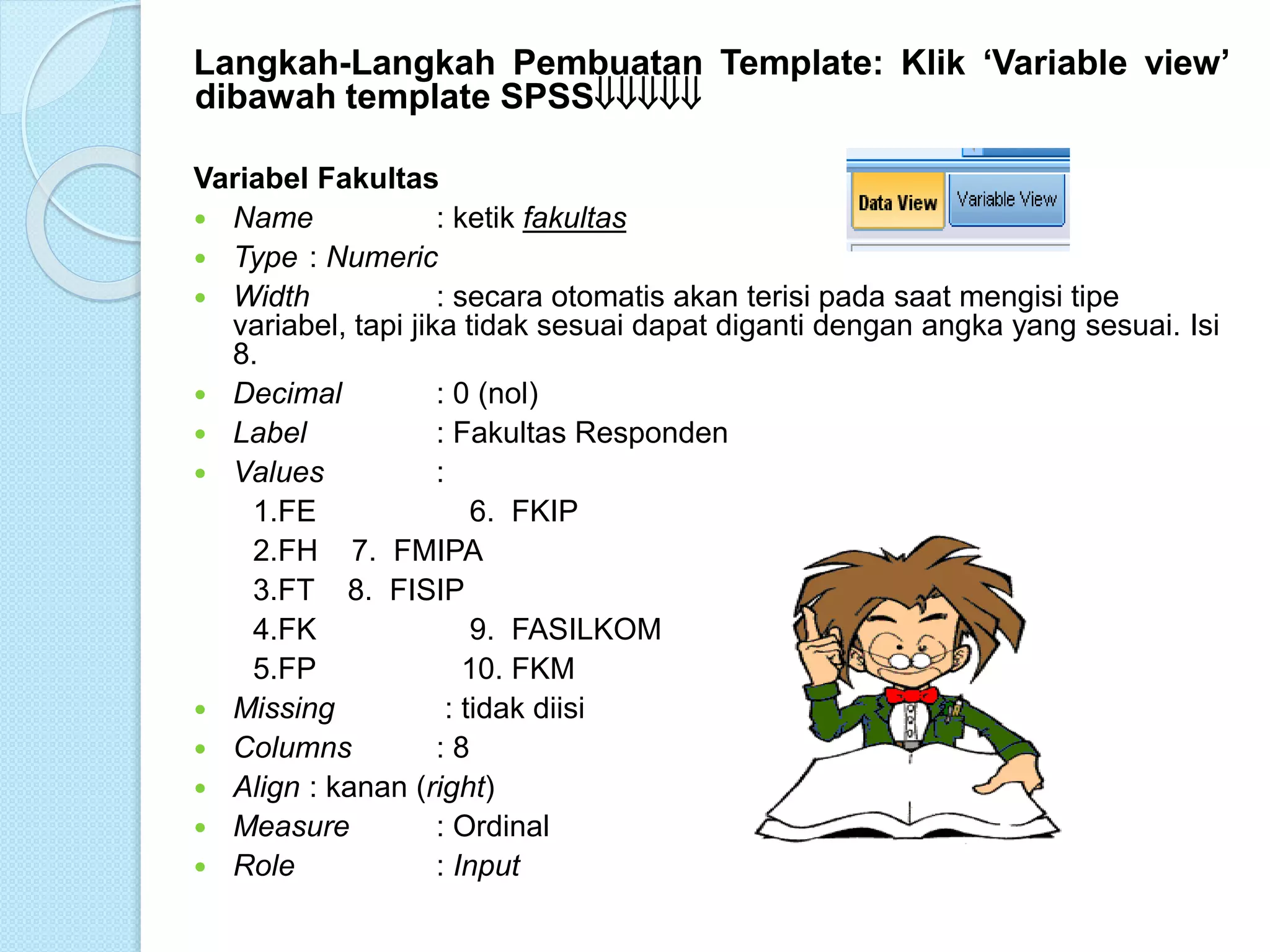 Bab 5 analisis deskriptif pada spss | PPTX