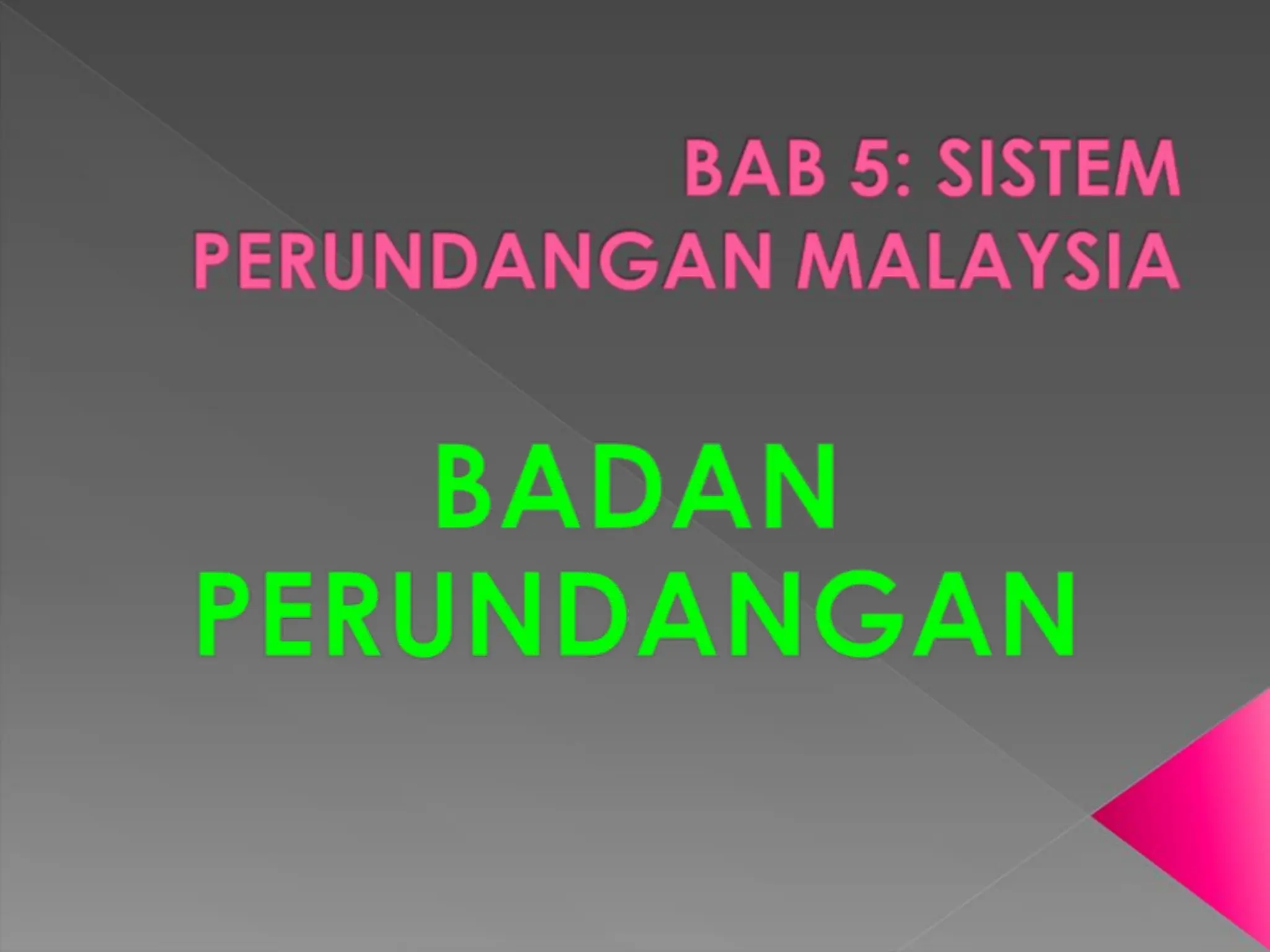 BAB 5 BADAN PERUNDANGAN SISTEM PERUNDANGAN MALAYSIA | PPT BAB 5 BADAN PERUNDANGAN SISTEM PERUNDANGAN MALAYSIA | PPT
